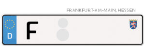 Kennzeichen in Frankfurt a.M. | Kennzeichen Preisvergleich
